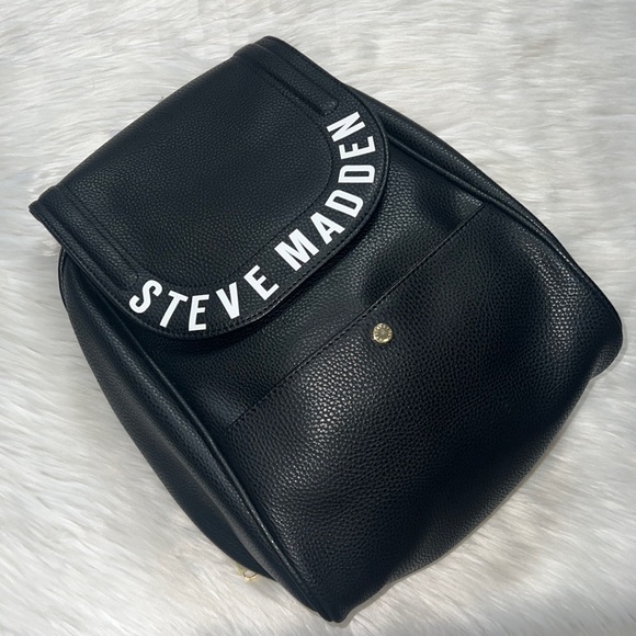 Steve Madden | Bags | Nwt Steve Madden Black Backpack | Poshmark